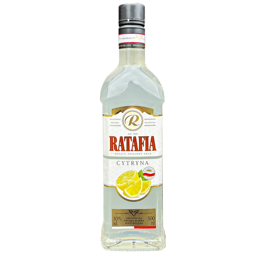 RATAFIA CYTRYNOWA 0,5L - Wodka na Wesela
