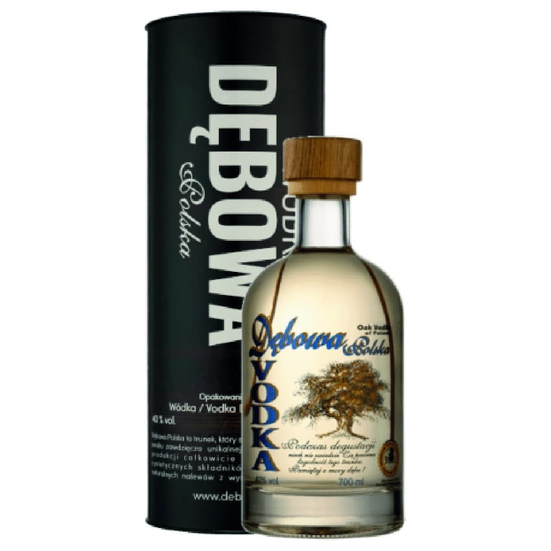 WÓDKA DĘBOWA DE CHENE 0,7L 40% W TUBIE - Wodka na Wesela