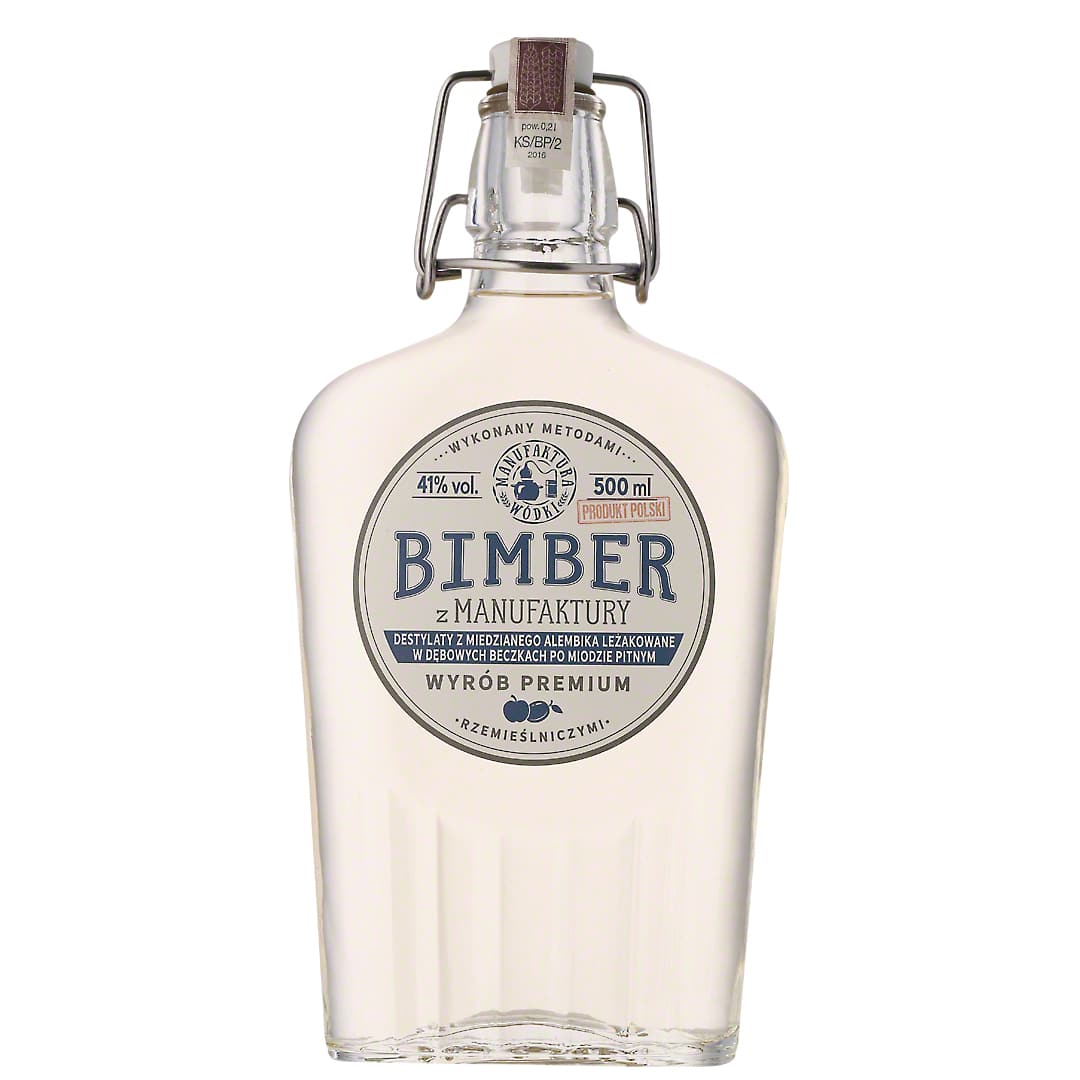 BIMBER Z MANUFAKTURY 41% 0,5L - Wodka na Wesela