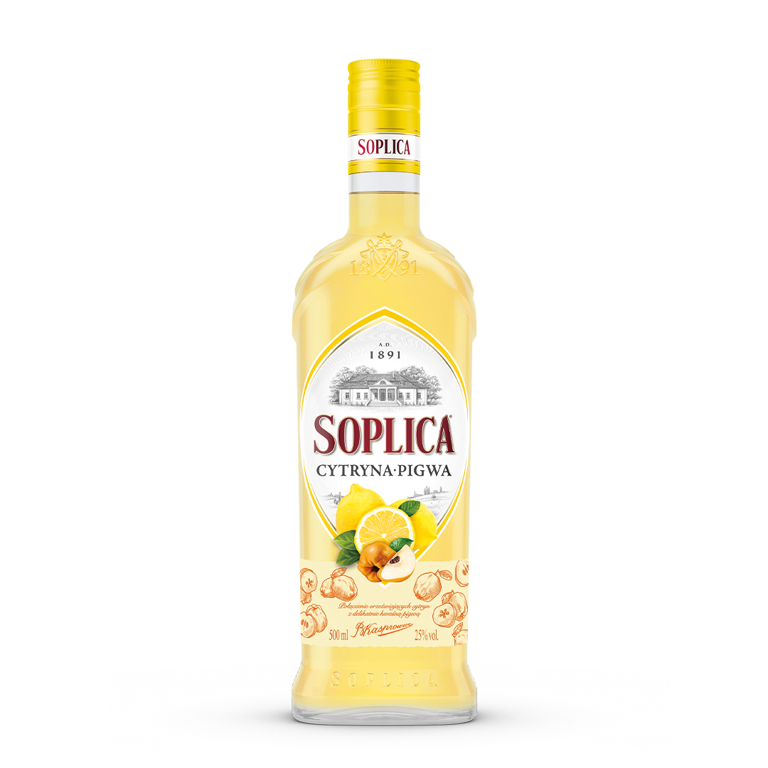Soplica Cytryna Pigwa 0,5L - Wodka na Wesela